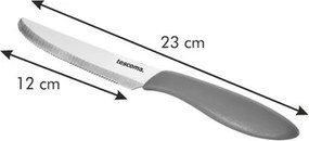 TESCOMA Nůž jídelní PRESTO 12 cm, 6 ks, hnědá