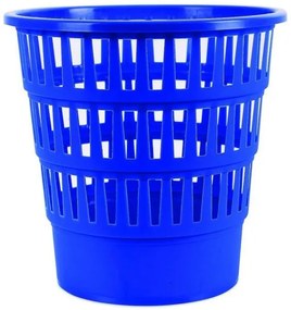 Plastový odpadkový koš DONAU perforovaný 16l modrý