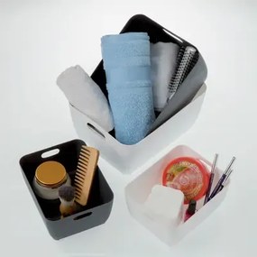 Spirella STORE malý úložný box bílý / Úložný box / ABS plast / 19,8 x