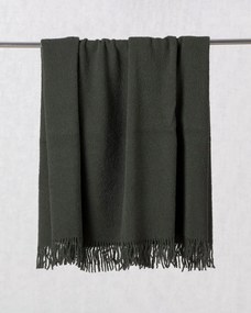Přikrývka Boucle 140x200cm vavřínově zelená