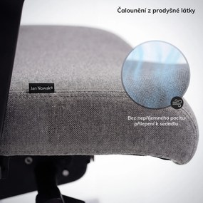 Ergonomická kancelářská židle šedá VECTOR