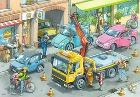 Ravensburger Úklidové a odtahové služby / 2x24 dílků / od 4 let