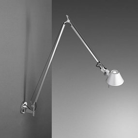 Artemide A046050 Tolomeo Braccio LED, designové nástěnné svítidlo se stmívačem, 10W LED 3000K, hliník, max. 167cm