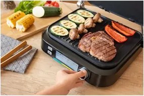 SENCOR SBG 6238BK černá / kontaktní gril / 2100W / 7 programů