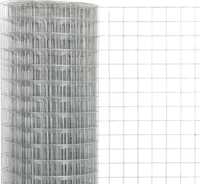 Pletivo ke kurníku pozinkovaná ocel 10 x 1,5 m stříbrné 143615