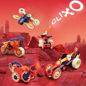 CLIXO Mars Rovers Magnetická stavebnice / 30ks / od 6 let