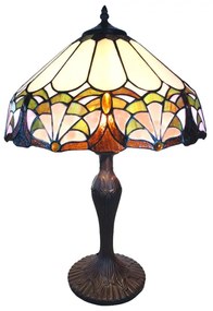 Stolní lampa Tiffany Audrey – 41x59 cm