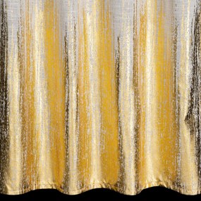 ZÁVĚS NA KROUŽCÍCH IMANI 135X250 CM VZOROVANÁ