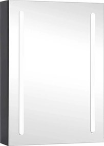 LED koupelnová skříňka se zrcadlem 50 x 13 x 70 cm 325546