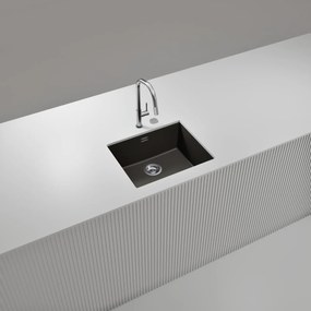 Schock Dřez KAIA N-100L Silverstone spodní uložení