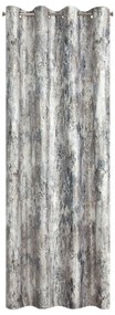 ZATEMŇOVACÍ ZÁVĚS NA KROUŽČÍCH MALIA 140X250 CM VZOROVANÁ