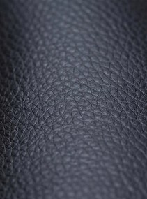Sada 2 ks barová židle Foley umělá kůže – ořechová/černá