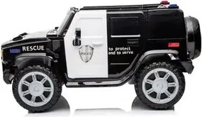 Eljet Dětské elektrické auto policie RANGER černá / 60W / rychlost 3-7