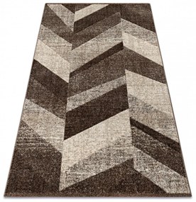 Kusový koberec Luxo hnědý 140x190cm