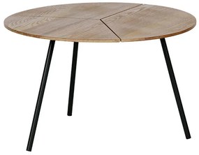 Konferenční stolek rodi l ø 60 x 38 hnědý MUZZA