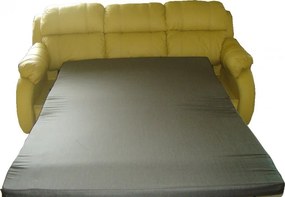 Casarredo - Komfort nábytek Rozkládací trojmístná pohovka RONALD kůže/ekokůže | potah: Kůže S-16