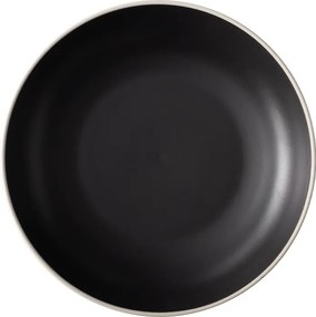 Sada talířů 18 ks — Elements Yin &amp; Yang black - W0224