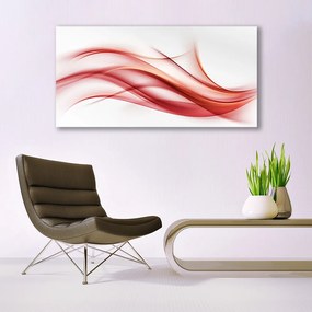 Plexisklo-obraz Červená Abstrakce Umění 120x60 cm