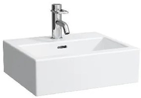 Laufen Living - Umývátko 450x380 mm, s 1 otvorem pro baterii, bílá H8154320001041