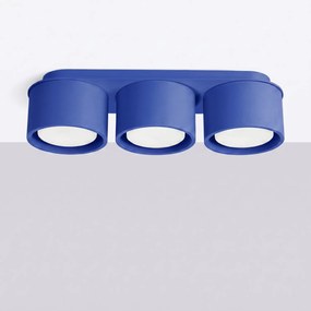 Sollux Lighting Stropní svítidlo MODO 3 ultramarínové GX53