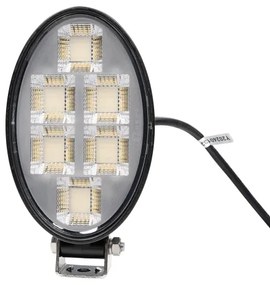 LED Bodové svítidlo pro automobil BLACK LED/150W/10-30V IP69 5700K oválný