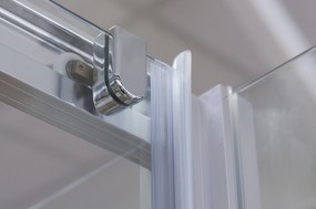 Čtvrtkruhový sprchový kout s dvoudílnými posuvnými dveřmi PXR2N_2000 2000 mm 980–1005 520 Transparent O Brillant PXR2N/1000 532-100R55N-00-02
