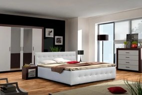 Postel Figaro BIS, bílá, 200x180