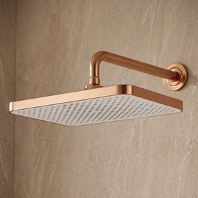 Rea, Obdélníková dešťová sprcha REA JS-032 Brushed Copper, REA-P0397