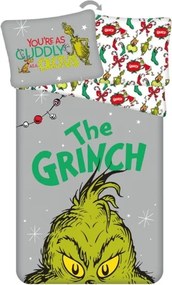 Jerry Fabrics Povlečení Grinch The Grinch 140x200, 70x90 cm