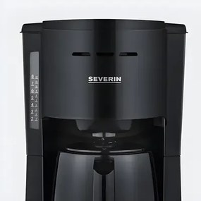 Severin KA 9307 černá / Kávovar na překapávanou kávu / 2 konvice