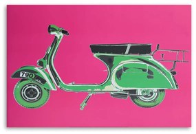 Obraz na plátně Scooter Pop Art - 120x80 cm