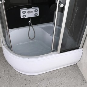 Terra Hydromasážní box WSH7106RS, 120x80 pravý se saunou