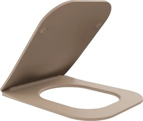 Mexen Teo sedátko pomalu klesající slim, duroplast, cappuccino mat - 39840064