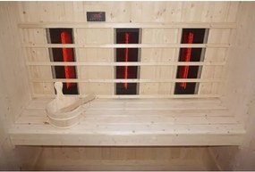RAKOUSKÝ produkt - Venkovní kombinovaná sauna LAHTI 198x181,5x202,2 cm ( F30200 )