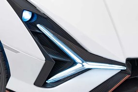 Elektrické autíčko Lamborghini SIAN bílé