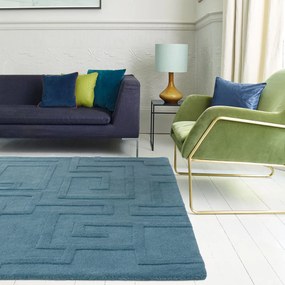 Tribeca Design Kusový koberec Parva Teal Rozměry: 200x290 cm