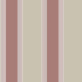 Růžovo-béžová vliesová tapeta s  pruhy, 28878, Thema, Cristiana Masi by Parato