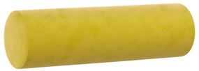 2místná pohovka s polštáři žlutá 140 cm samet - Default Title