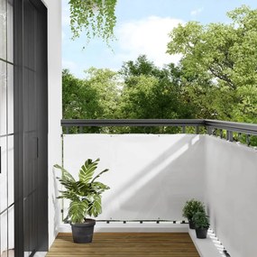 Balkonová zástěna bílá 90 x 700 cm 100% polyester oxford - Default Title