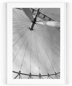 Plakát / Obraz London Eye Samolepící plátno A4 - 21 x 29,7 cm