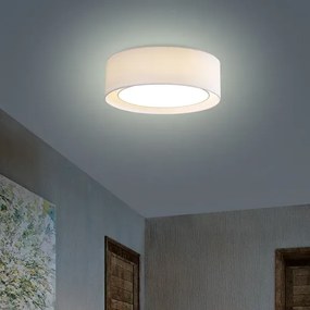Minimalistické stropní svítidlo Milo XL bílé