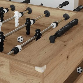 Stolní fotbálek Řemeslný Dub 146,5 x 74 x 85 cm 3378206