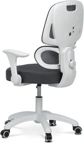 Dětská otočná židle šedá KA-K1063 GREY