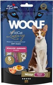 WOOLF Snack WOOLF WildCat Cream Luxury Scallop&Shrimps 5x14g
