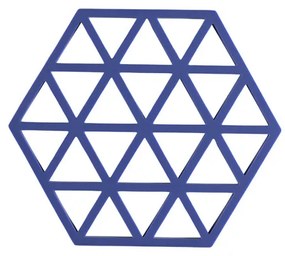 Zone Denmark Silikonová podložka pod horké Triangles Indigo