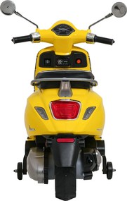 Ramiz Skútr Vespa ROMA žlutý