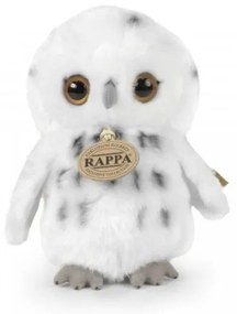 Rappa Plyšová sova bílá 18 cm ECO-FRIENDLY
