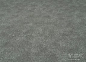 Breno Metrážový koberec VERIS 95 šedý, šíře 400 cm, Šedá