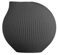 Keramická váza Lerbäck Dark Grey 16 cm Storefactory Scandinavia