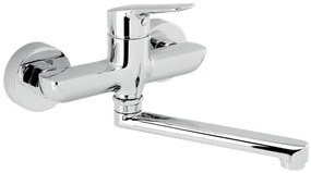 Novaservis Metalia 54 dřezová - umyvadlová baterie s otočným ramínkem 150 mm chrom 54076,0 54076.0